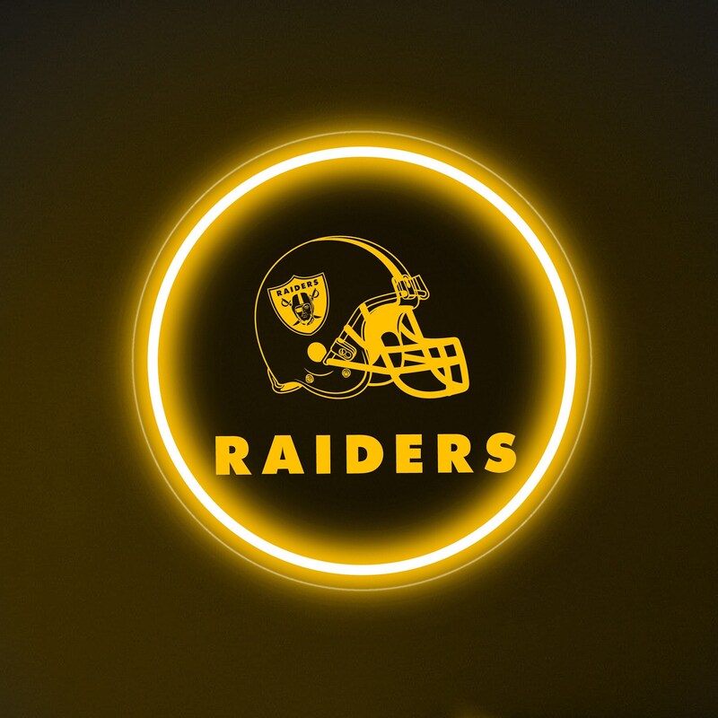 Raiders Wall Art - Etsy