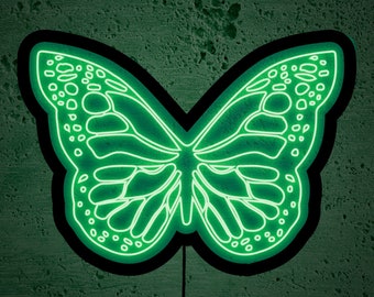 Butterfly Light Sign - Etsy