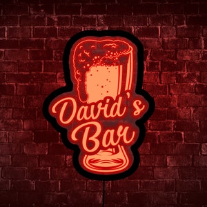 Beer Led Sign Beer Light up Sign Beer Neon Signled Sign for - Etsy