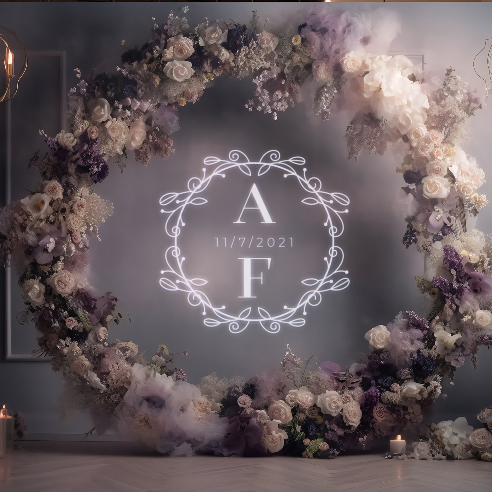 Wedding Projector, Custom Wedding Light, GOBO Wedding Projector ...