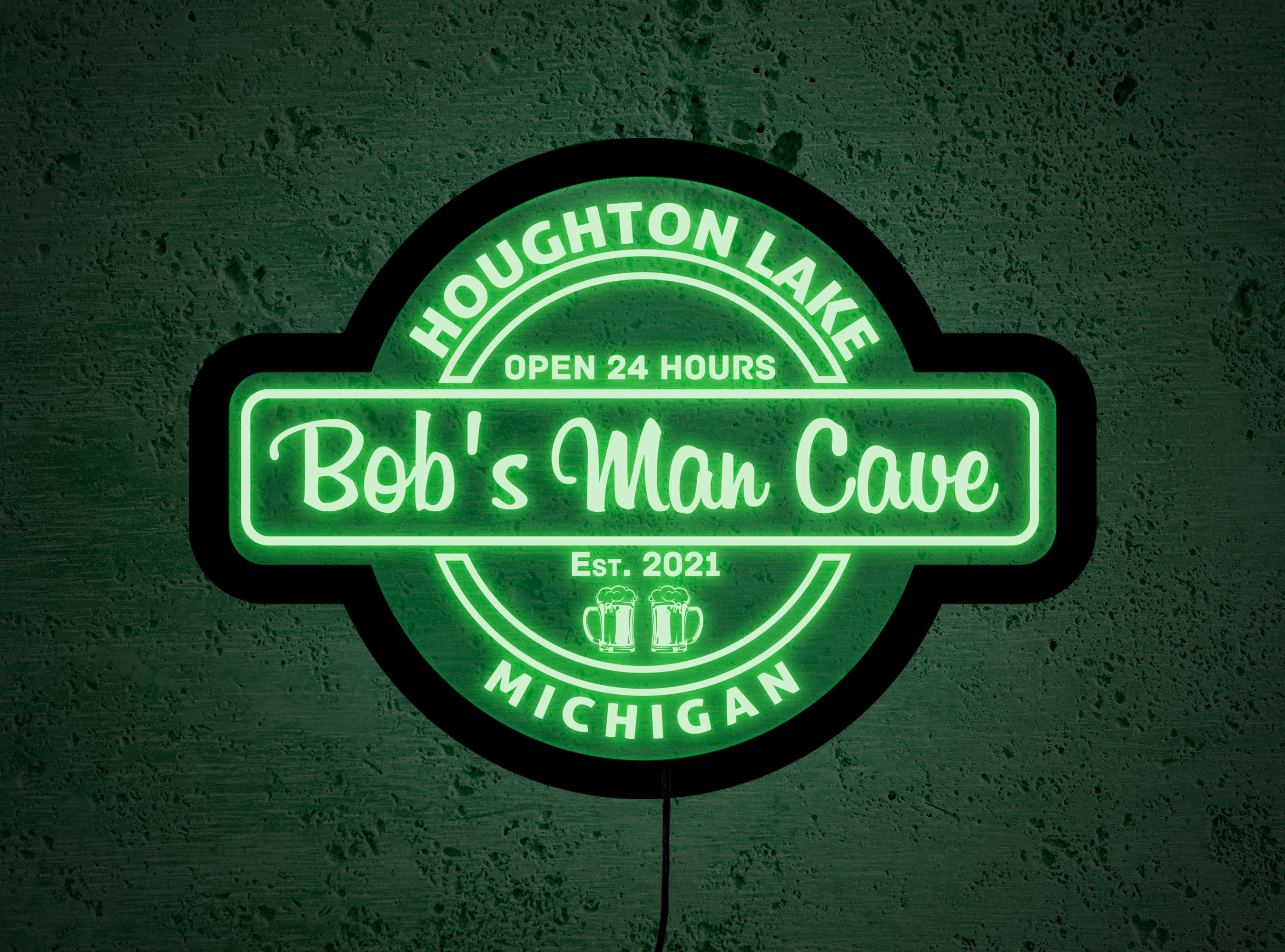 Man Cave Led Sign Man Cave Light up Sign Man Cave Neon Sign - Etsy Canada