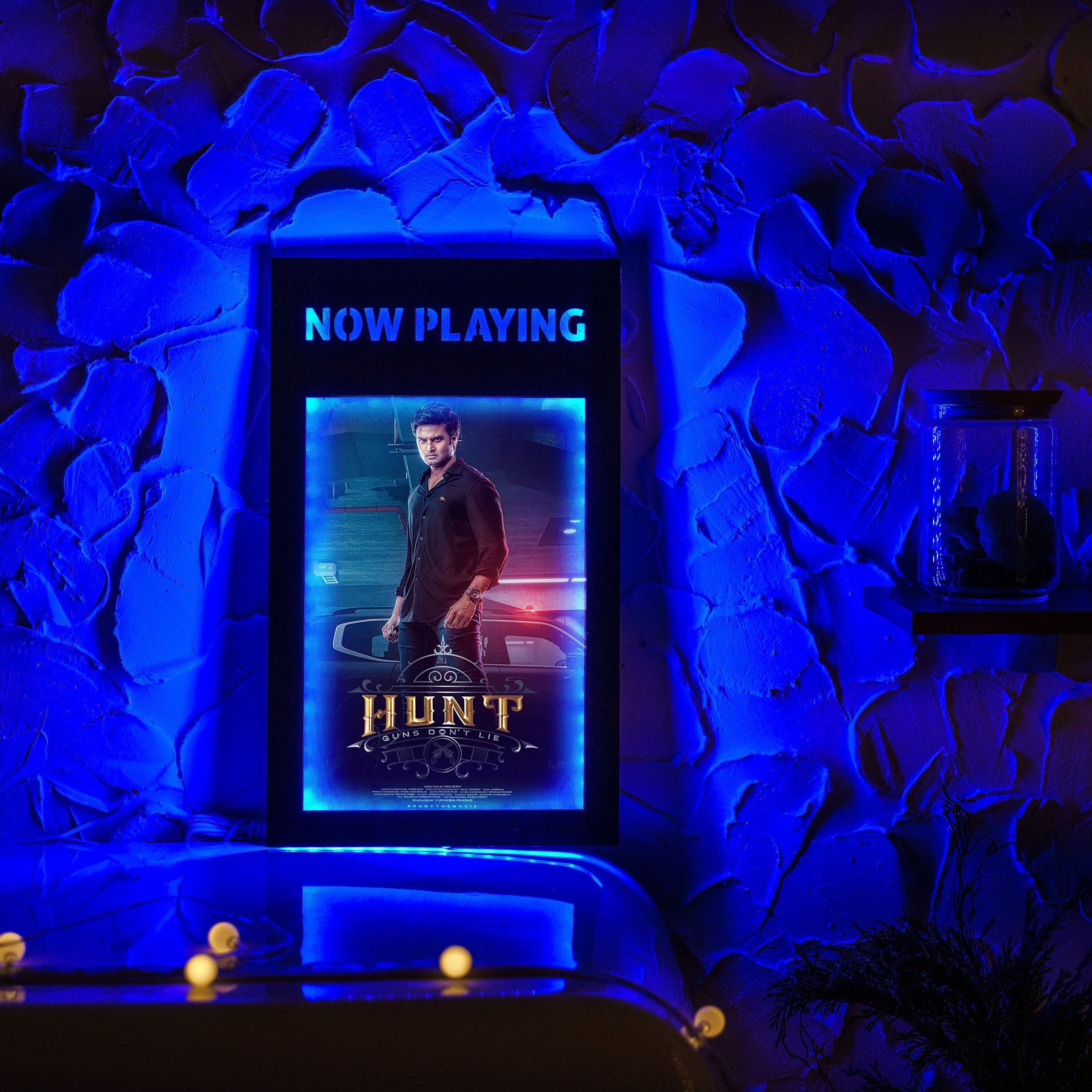 Movie Poster Light Box, Movie Poster Neon Sign, Poster Hanger Frame ...