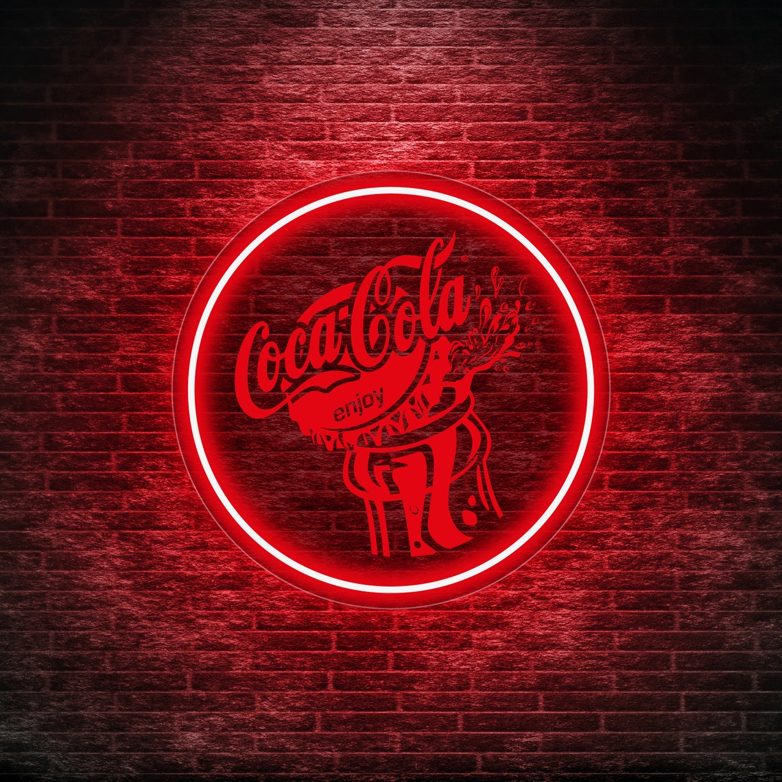 Coca Cola Neon Sign, Coca Cola Led Sign, Coca Cola Light Sign, Coke ...