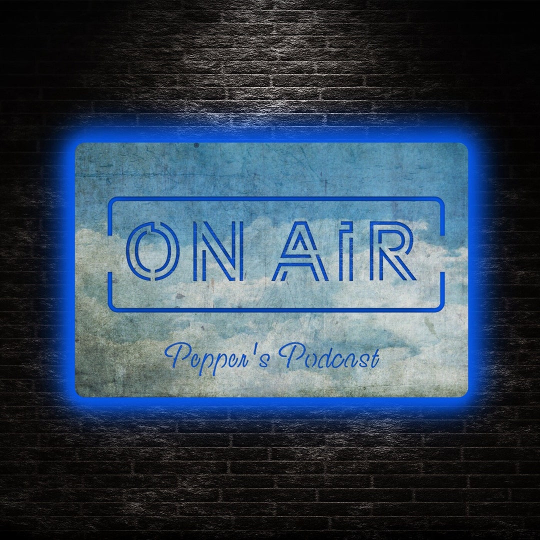 On Air Neon Sign on Air Led Sign on Air Light Recording - Etsy