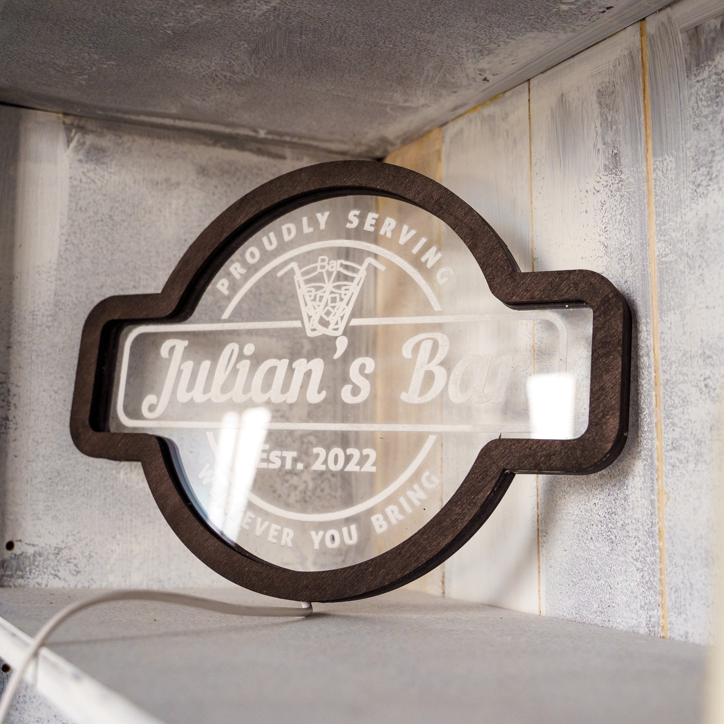 Personalized Bar Sign Light Bar Neon Sign Custom Bar Neon - Etsy