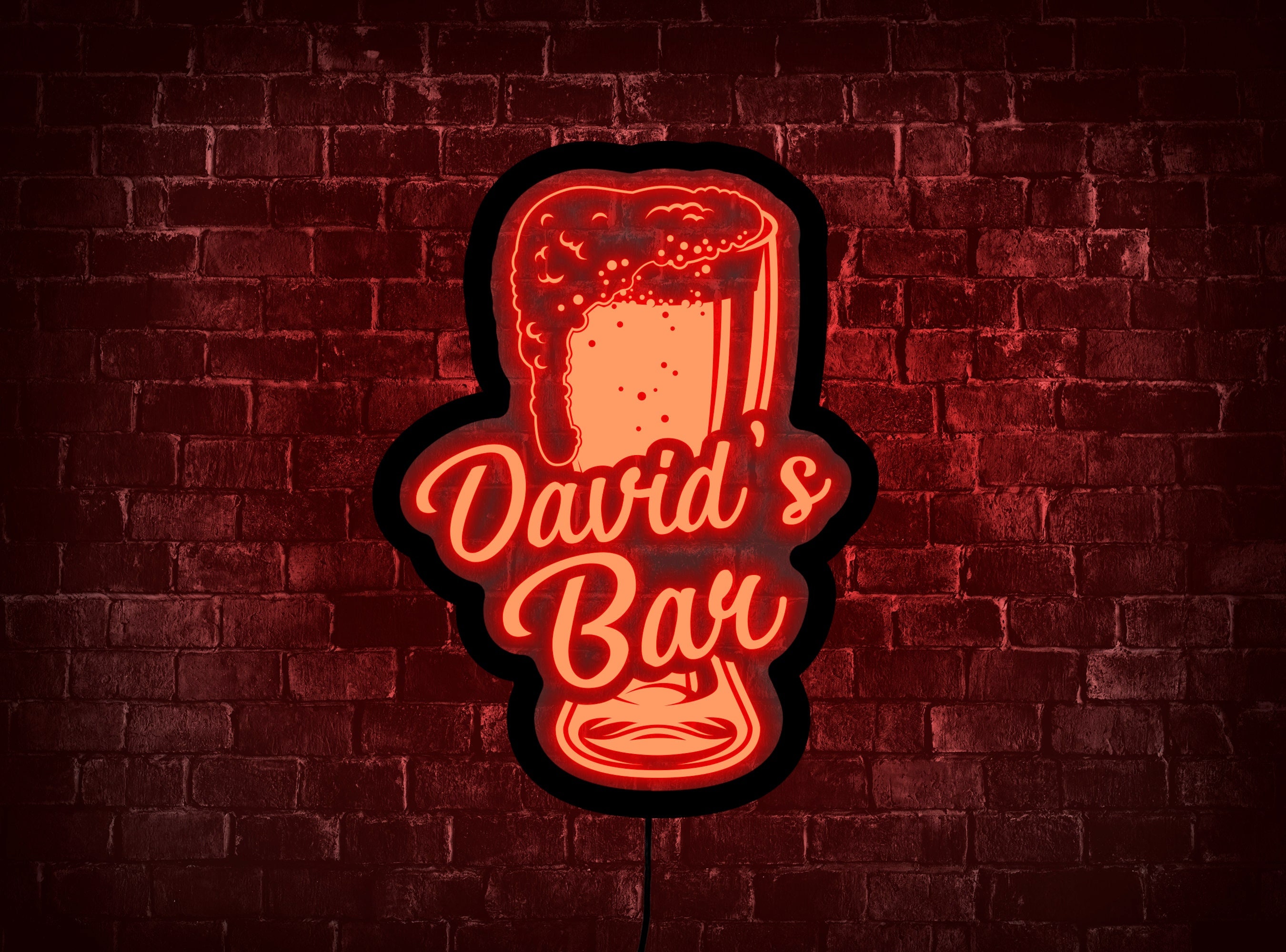 Beer Led Sign Beer Light up Sign Beer Neon Signled Sign for - Etsy