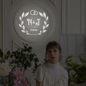 Wedding Projector, Custom Wedding Light, GOBO Wedding Projector ...