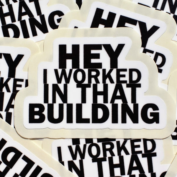 Funny Construction Stickers - Etsy