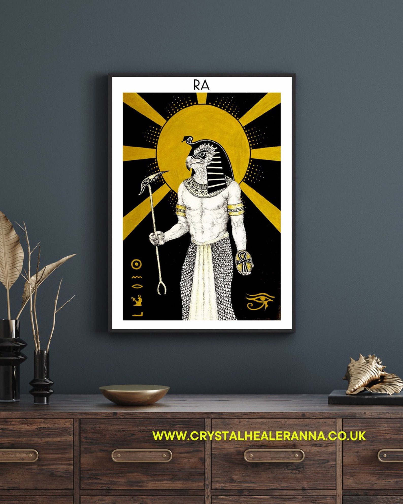 Ra - Indian Sun God. Giclee Print - Etsy
