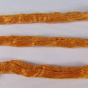 Eri Silk Sliver Red Eri Silk Tops Ahimsa Silk Fiber - Etsy