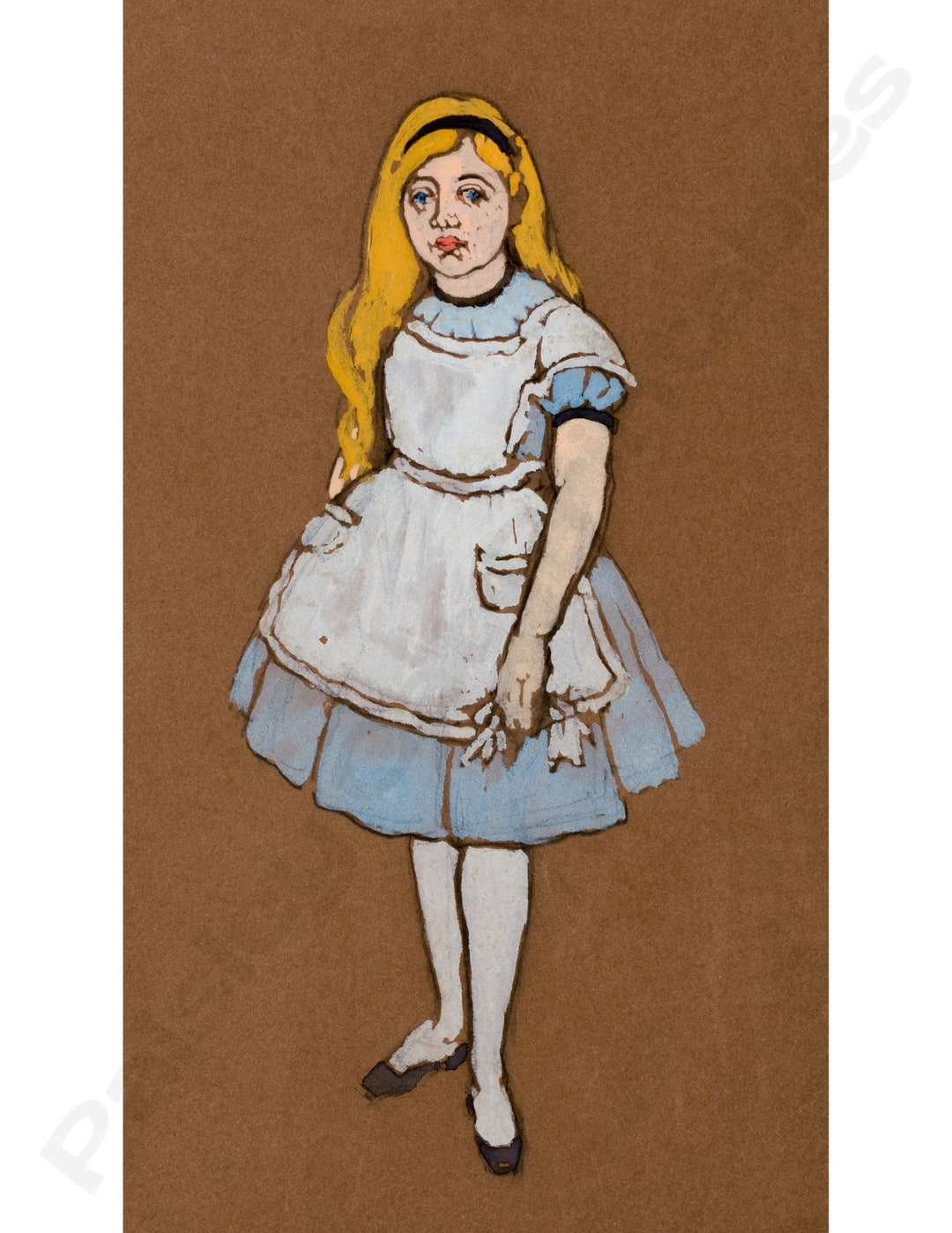 ALICE, Alice in Wonderland, Instant Download, Vintage Wall Art ...
