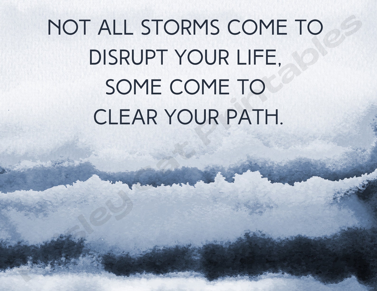 NOT ALL STORMS Come to Disrupt Your Life..., Instant Download ...
