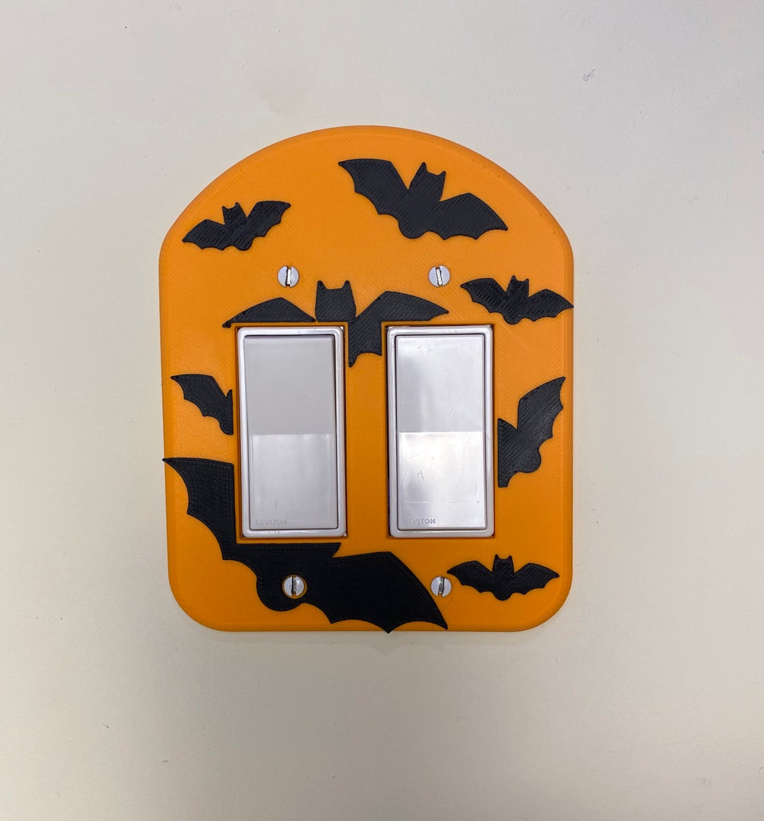 Bat Light Switch Cover (2 Paddle) - Etsy