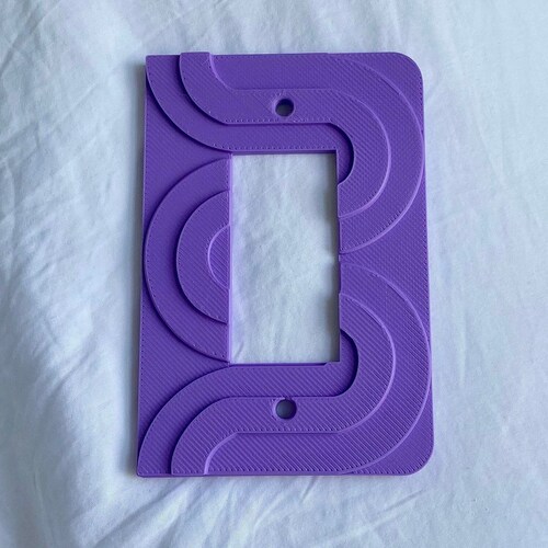 Squiggly Light Switch Cover - Etsy