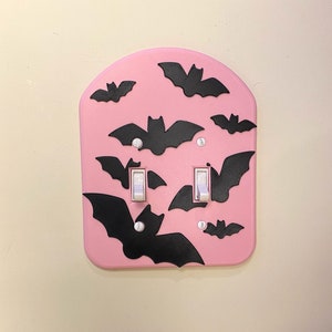 Bat Light Switch Cover (2 Toggle) - Etsy