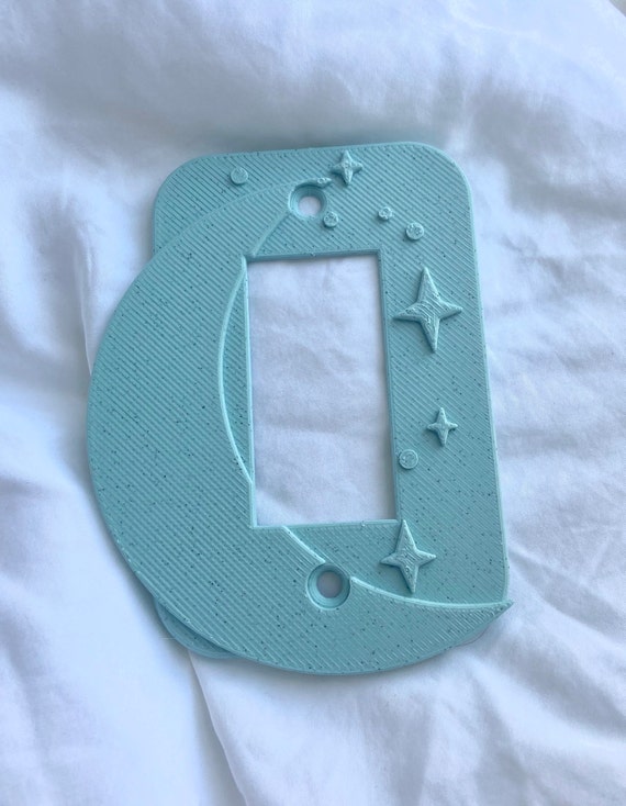 Moon Light switch cover 1 paddle | Etsy