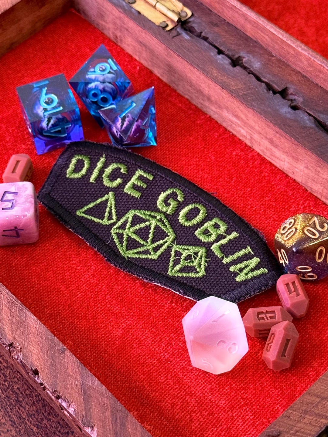 Dice Goblin - Sew on Patch - Etsy