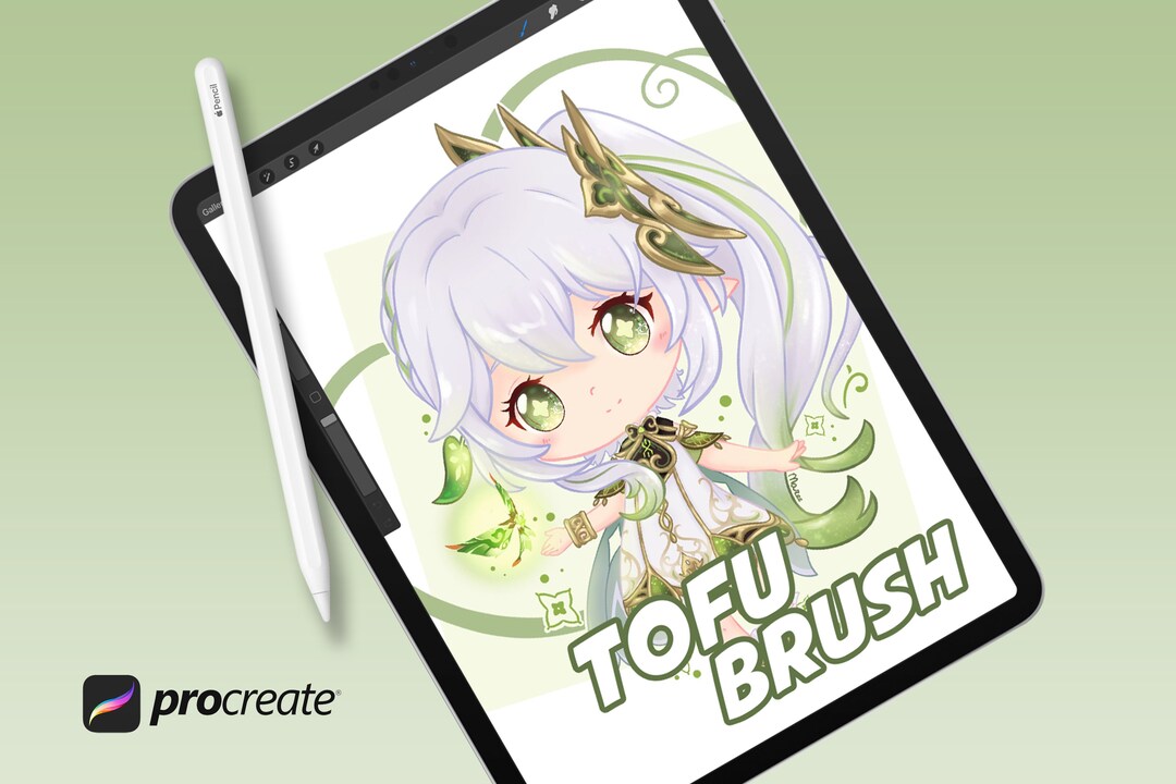 Tofu Brush Sketch Brush for Procreate, Brushes for Ipad, Soft Brush for ...