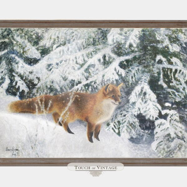 Whimsical Fox - Etsy