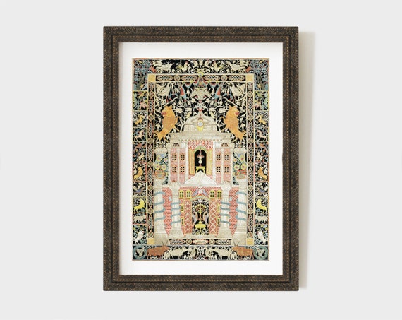 Printable Vintage Jewish Paper Cut Antique Judaism Mizrah | Etsy