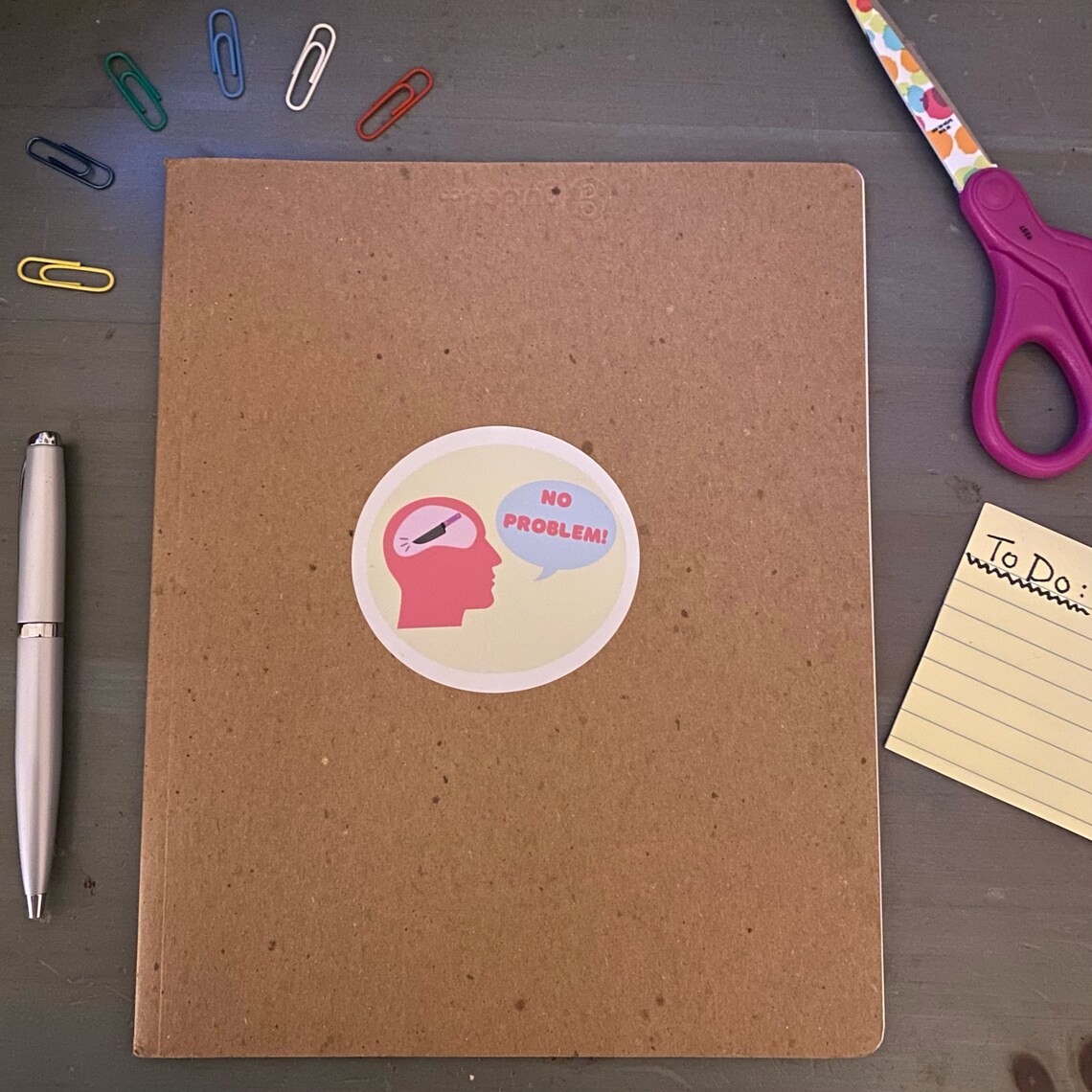 No Problem Sticker - Etsy