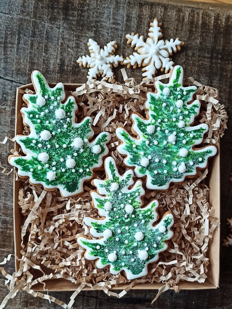Edible Trees Sugar Christmas Trees Gingerbread Trees Cookies Winter ...