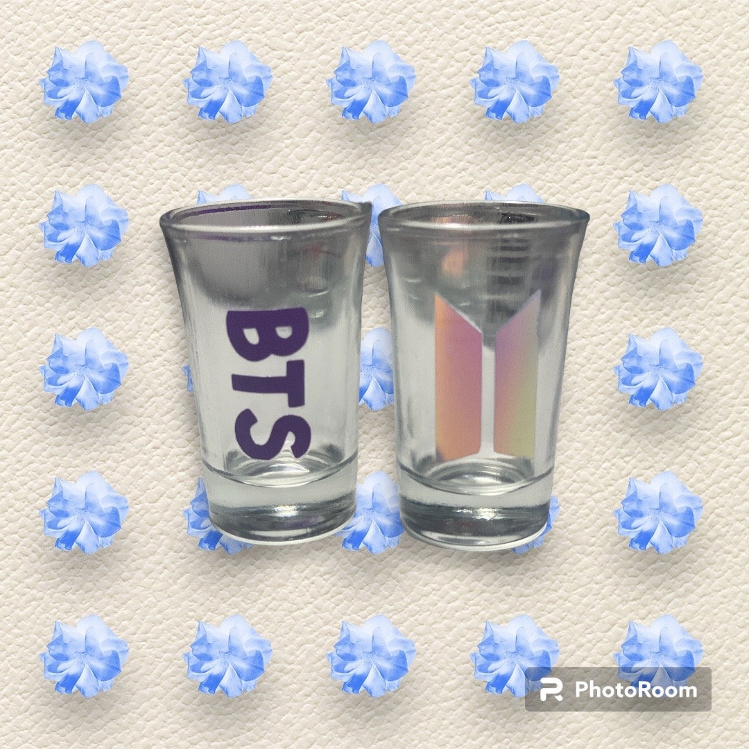 BTS Shot Glasses, Vinyl, Bangtan Boys, Kpop, BTS Merch, Gift, Bts Army ...