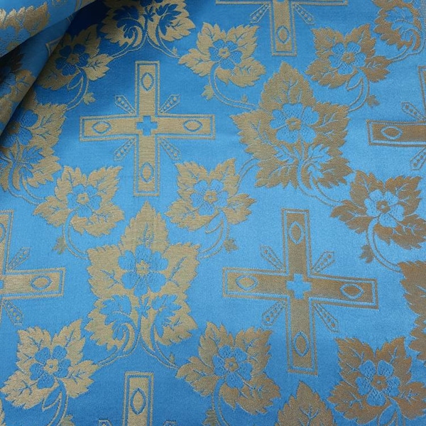 Metallic Brocade, Clerical Brocade, Church Fabrics, Garments - Etsy
