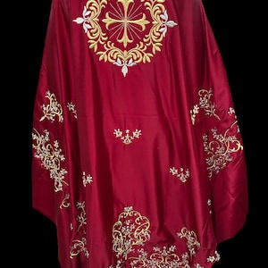 Greek Orthodox Priest Vestment, Machine Embroidery. - Etsy