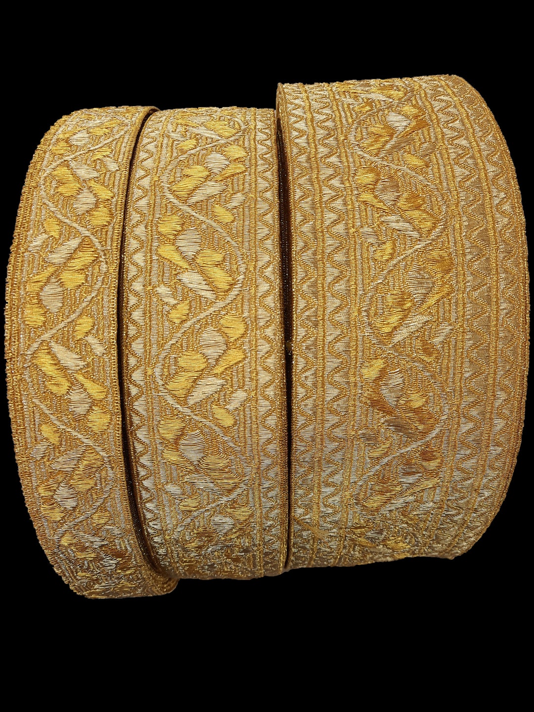 Metallic Ribbon, Metallic Trim, 2.5cm and 4cm, Church Trim, Vestment ...