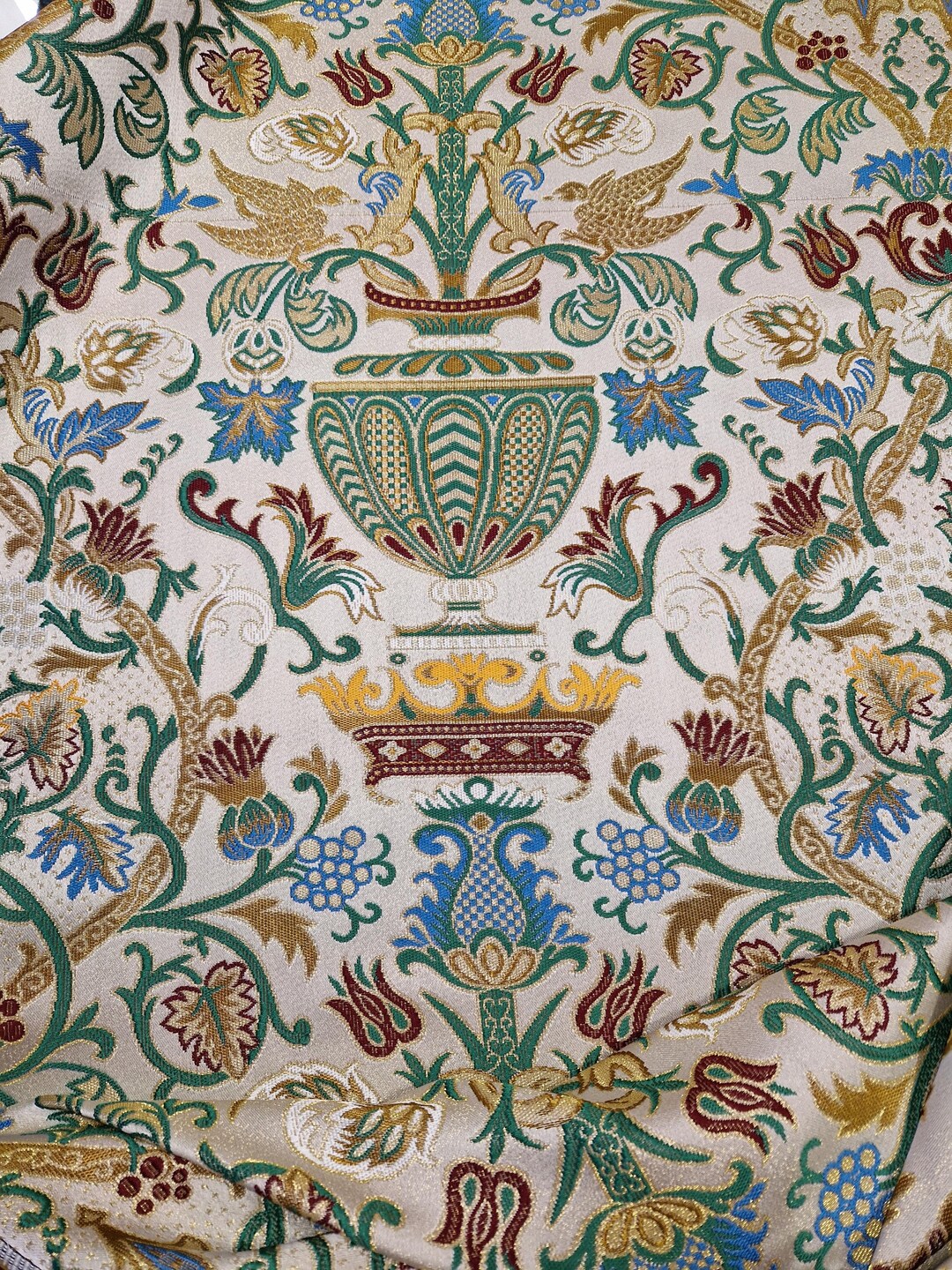260cm (102'') Wide, Metallic Liturgical Fabric, Church Fabrics ...
