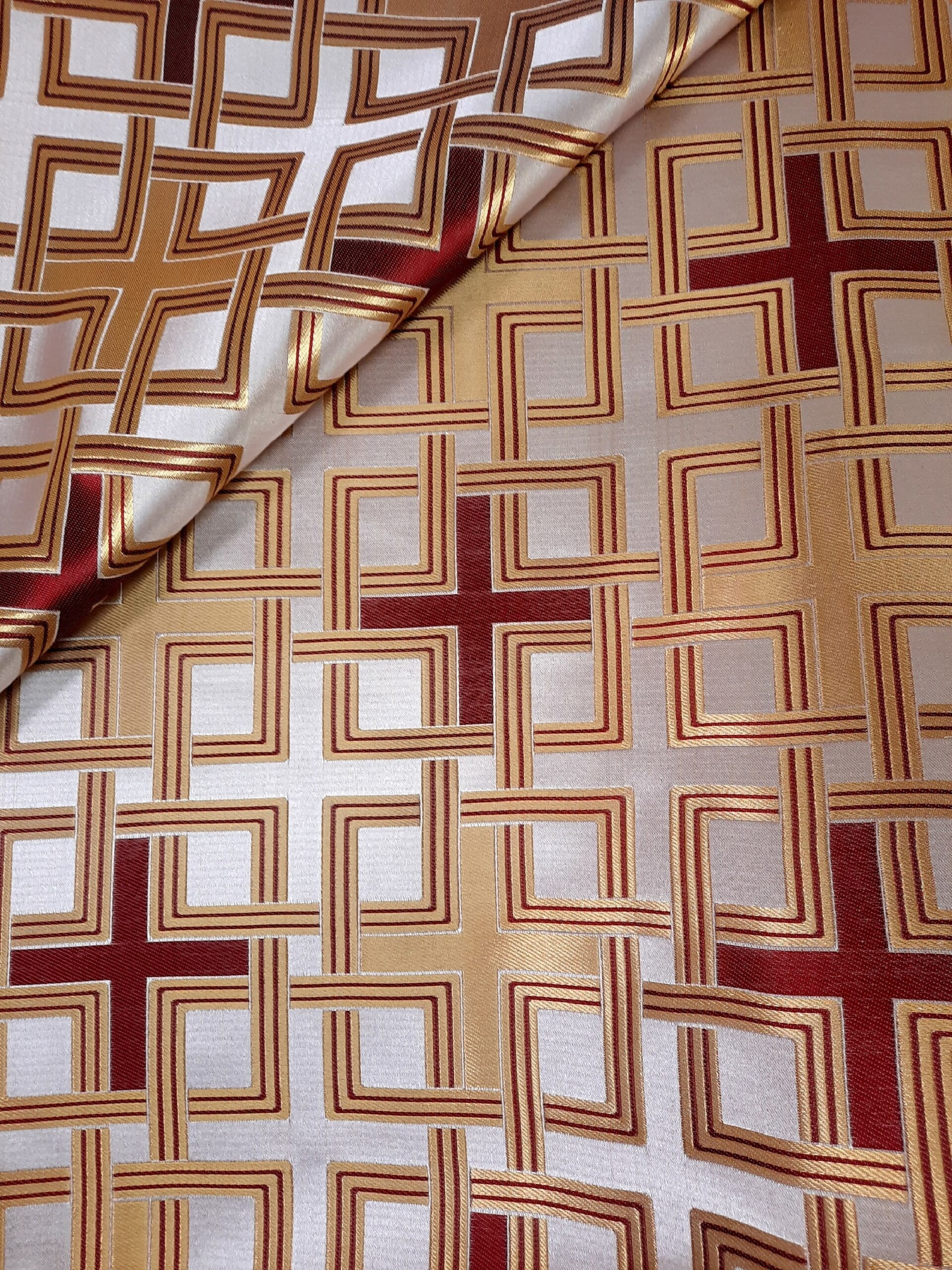 Clerical Brocade Church fabrics Liturgical Fabric Vestments | Etsy