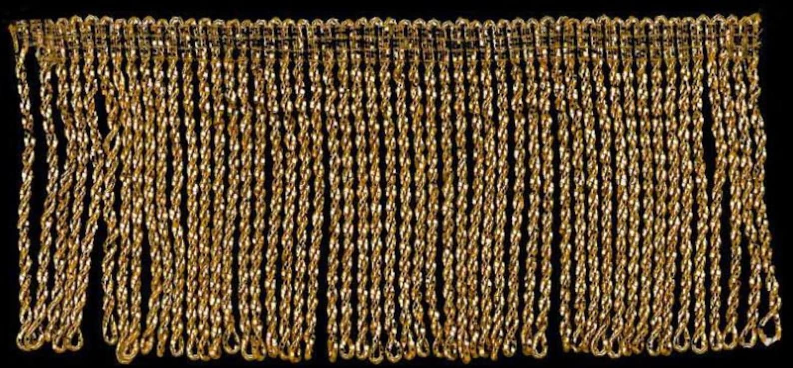 Gold Metallic Fringe, Church Liturgical Vestment, Gold and Silver Lurex ...