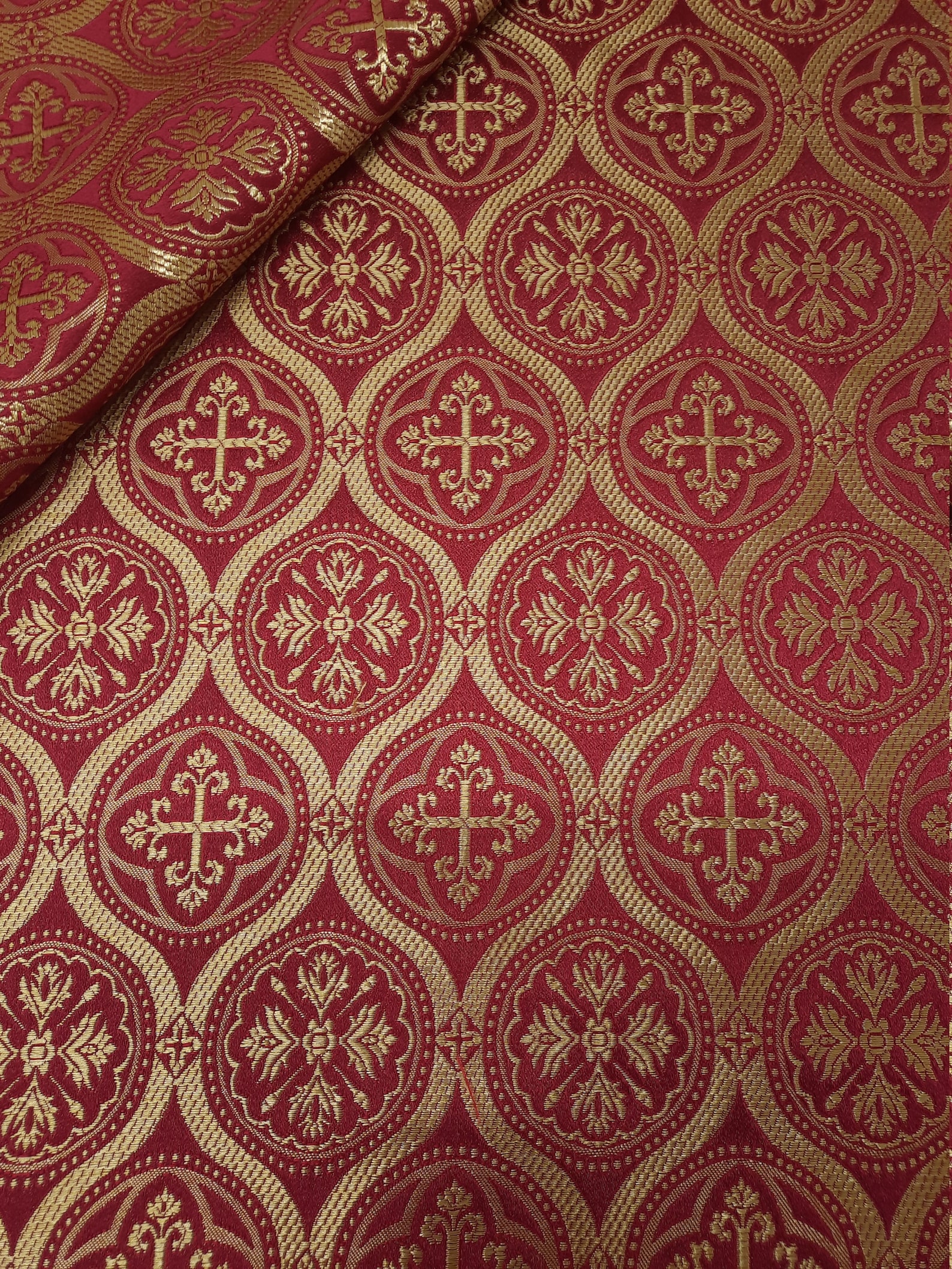 Liturgical Fabrics Non Metallic Brocade Church Fabrics - Etsy