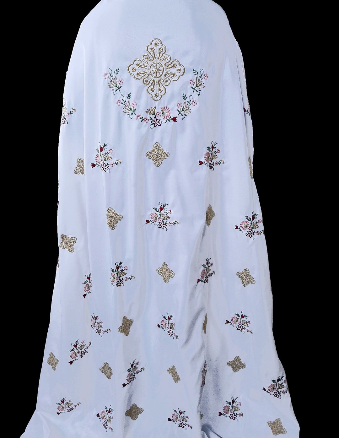 Greek Orthodox Fabric, Machine Embroidery, Available in Deacon, Priest ...