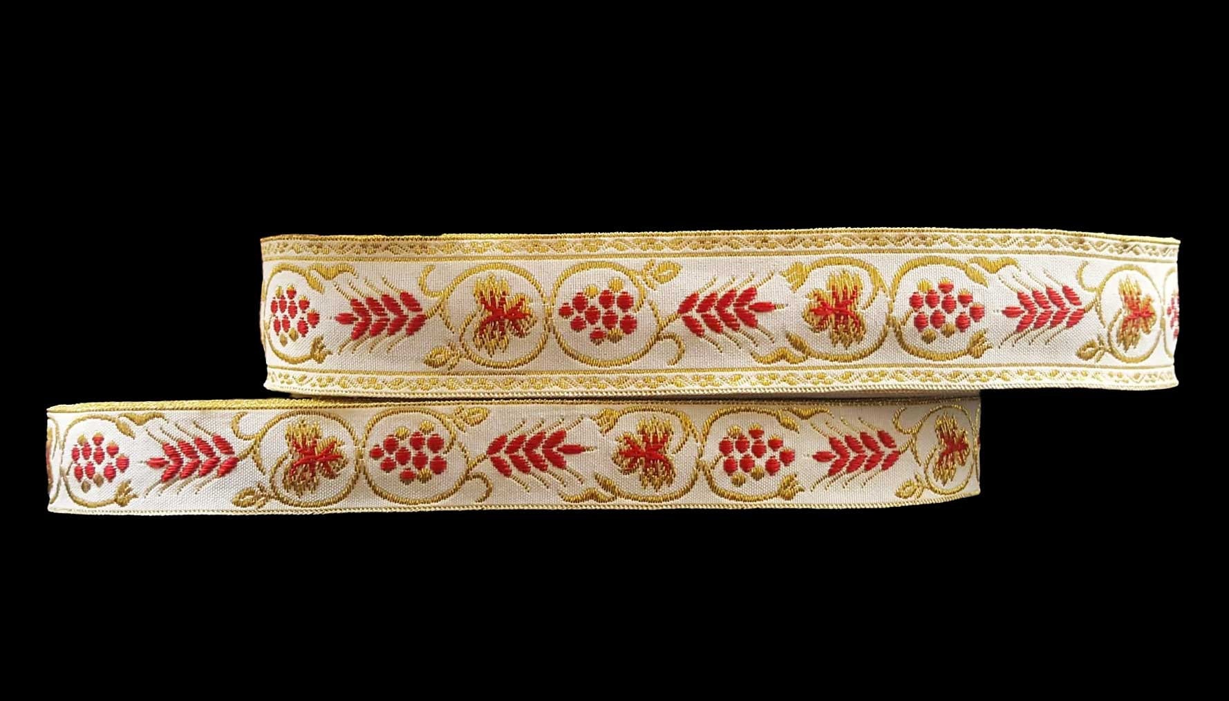 Ribbon Trim 2.5cm and 4cm Church Trim Vestment Trim - Etsy