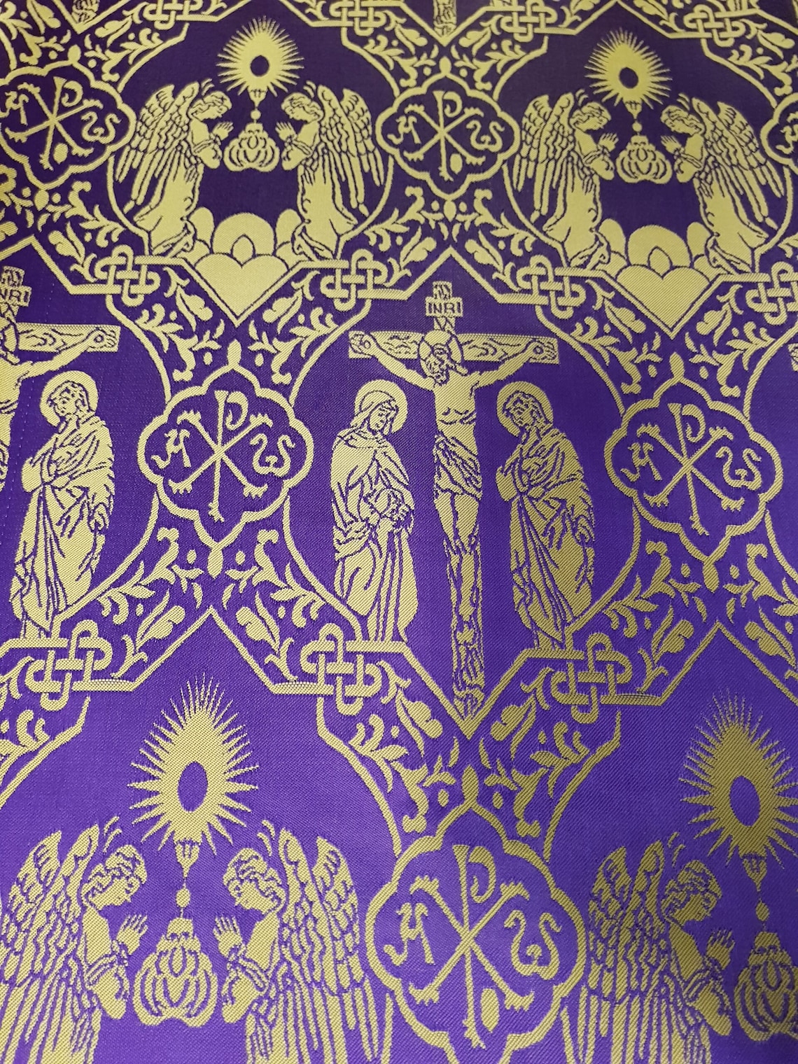 Liturgical Fabrics Non Metallic Brocade Church Fabrics - Etsy