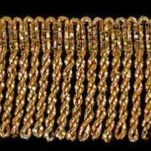 Gold Metallic Fringe, Church Liturgical Vestment, Gold and Silver Lurex ...