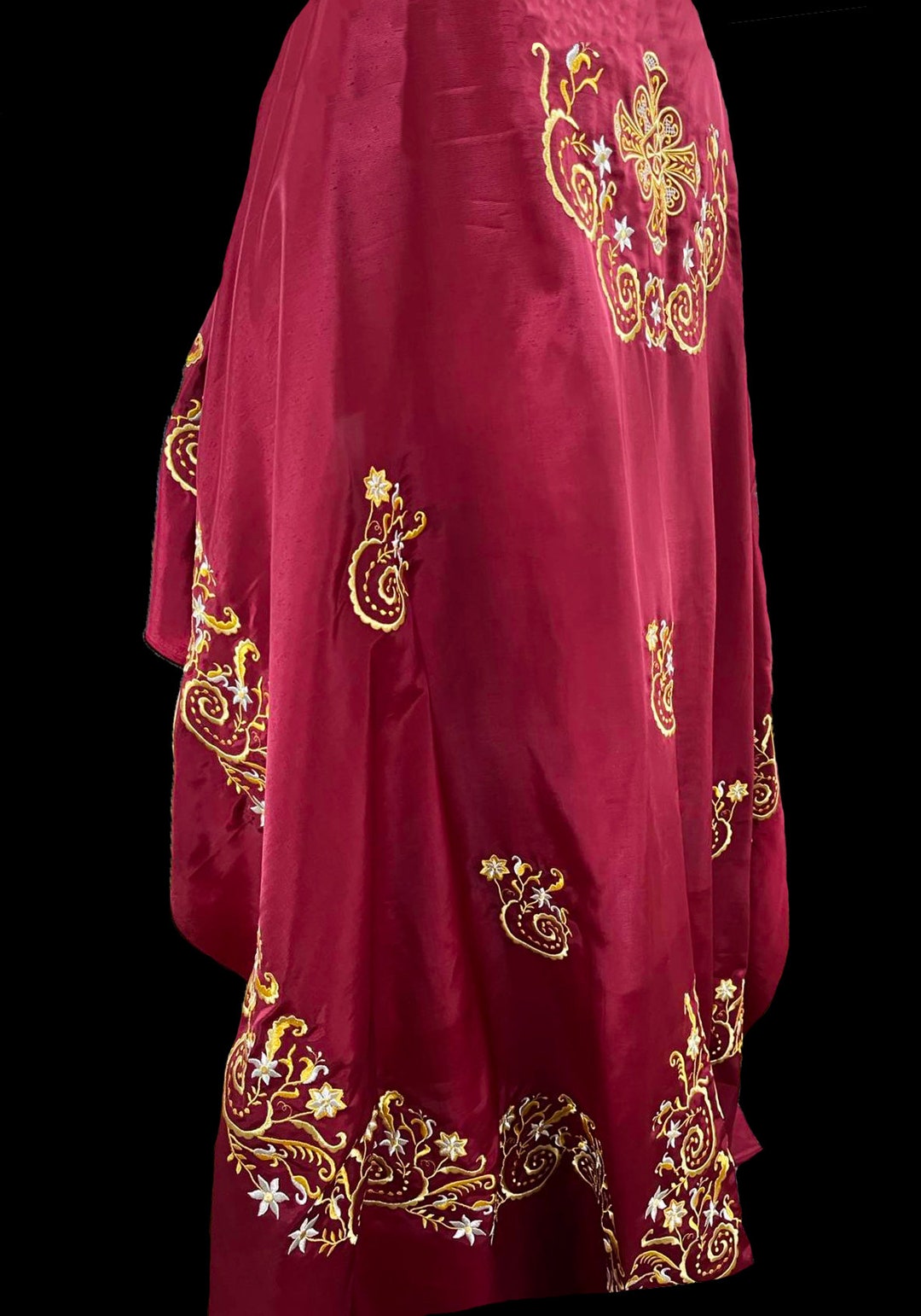 Greek Orthodox Priest Vestment, Machine Embroidery. - Etsy