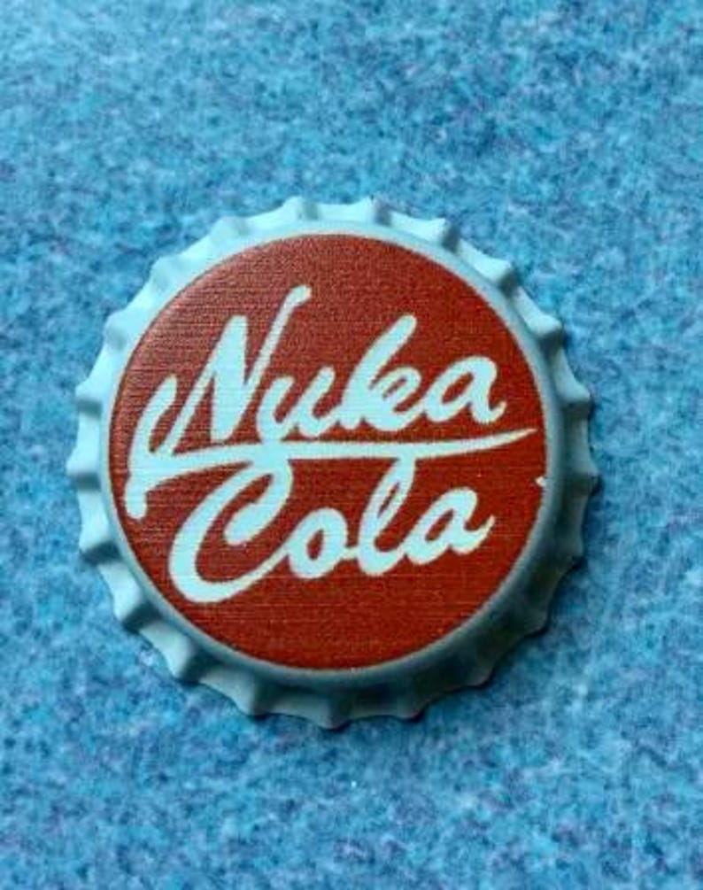 Fallout Equestria Nuka Cola Bottle Cap - Etsy