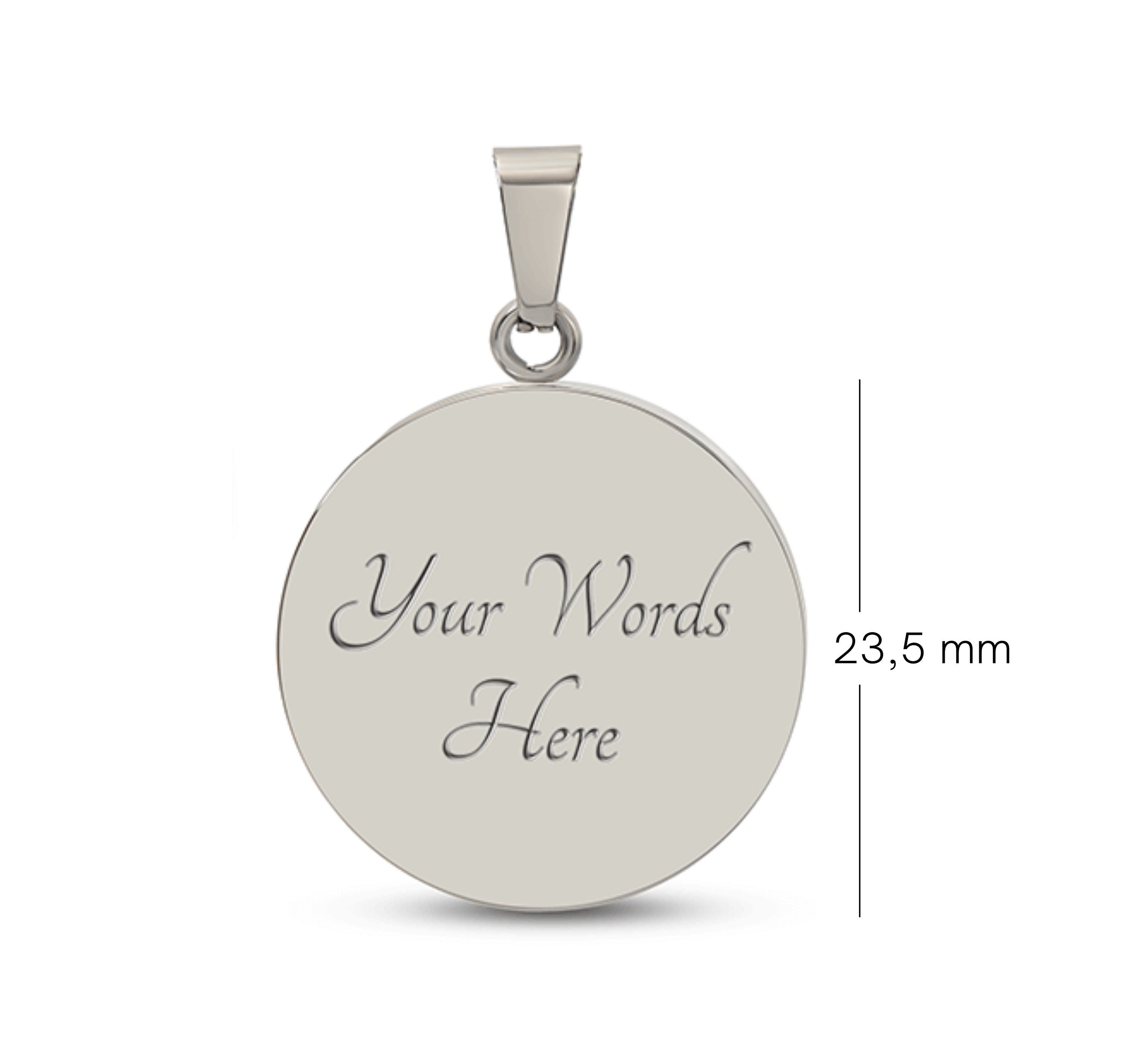 Personalized Map Necklace With Engraving, Gift for Him and Her, Your ...