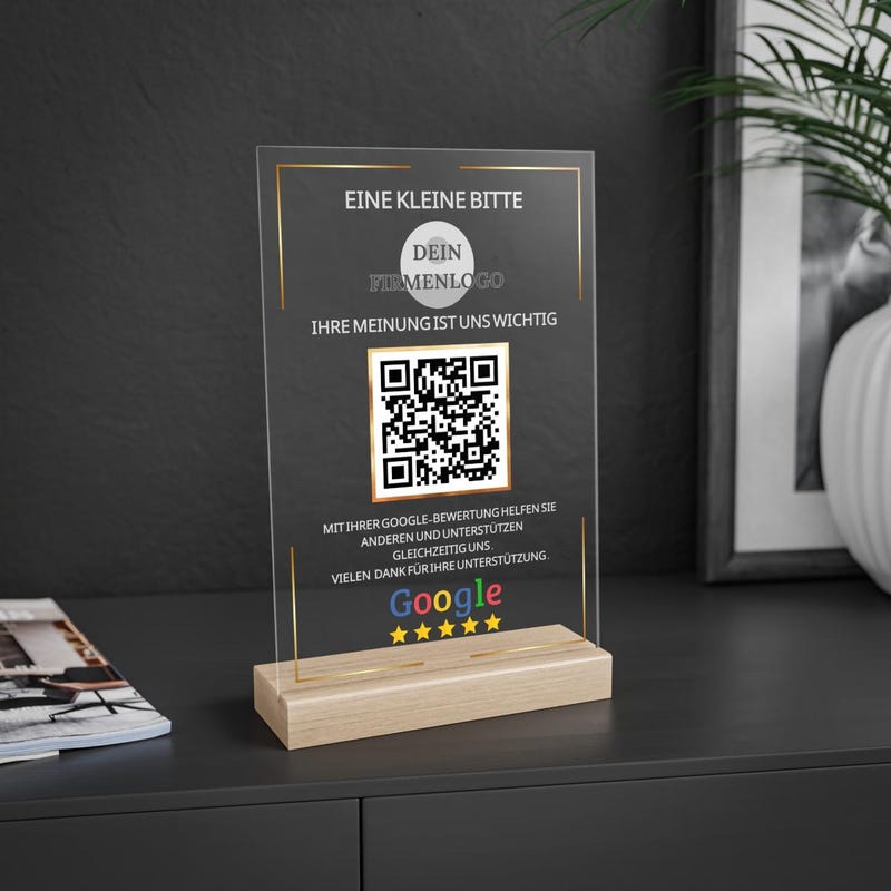 Qr code aufsteller - Etsy.de