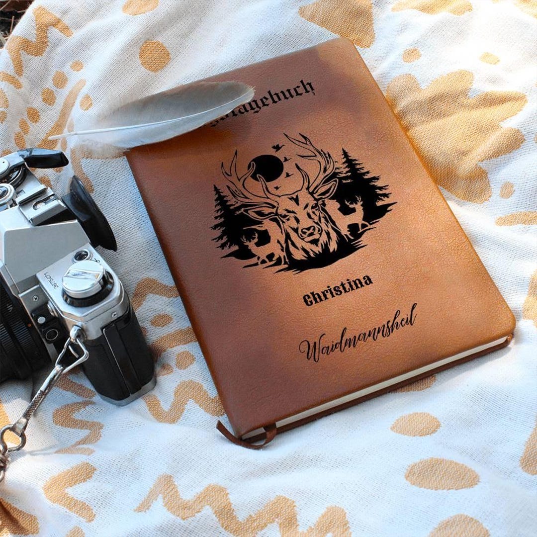 Gift for Huntress & Waidmannsheil Hunting Journal, Roebuck Hunting ...