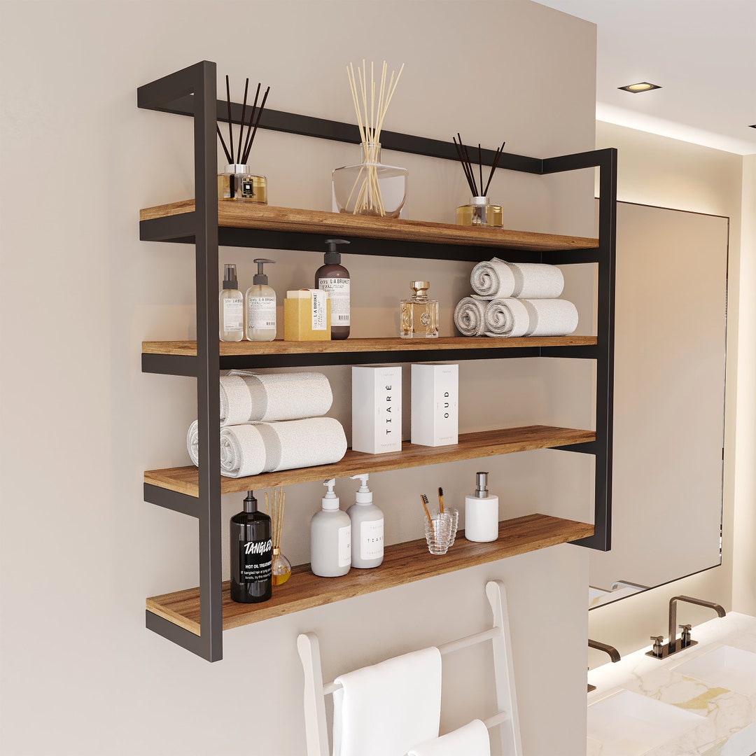 Towel Rack Bathroom Large Size, Bathroom Storage DISMOUNTED VARIOUS ...