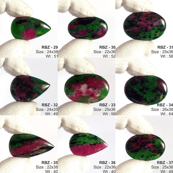 Ruby Zoisite Beads - Etsy