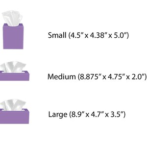 Urban French Tissue Box Cover. Cube and Rectangle Tissue Box Cover ...
