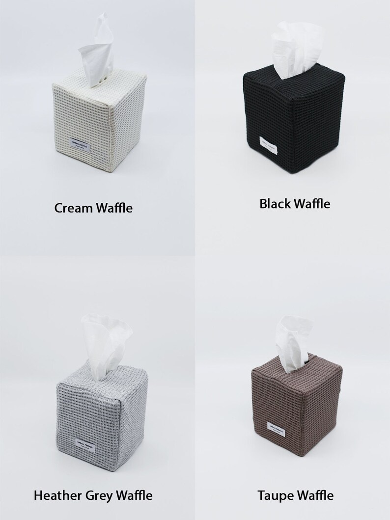 Urban French Tissue Box Cover. Cube and Rectangle Tissue Box - Etsy
