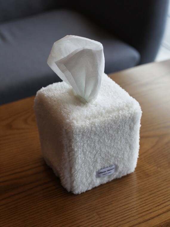 Urban French Tissue Box Cover. Cube and Rectangle Tissue Box - Etsy