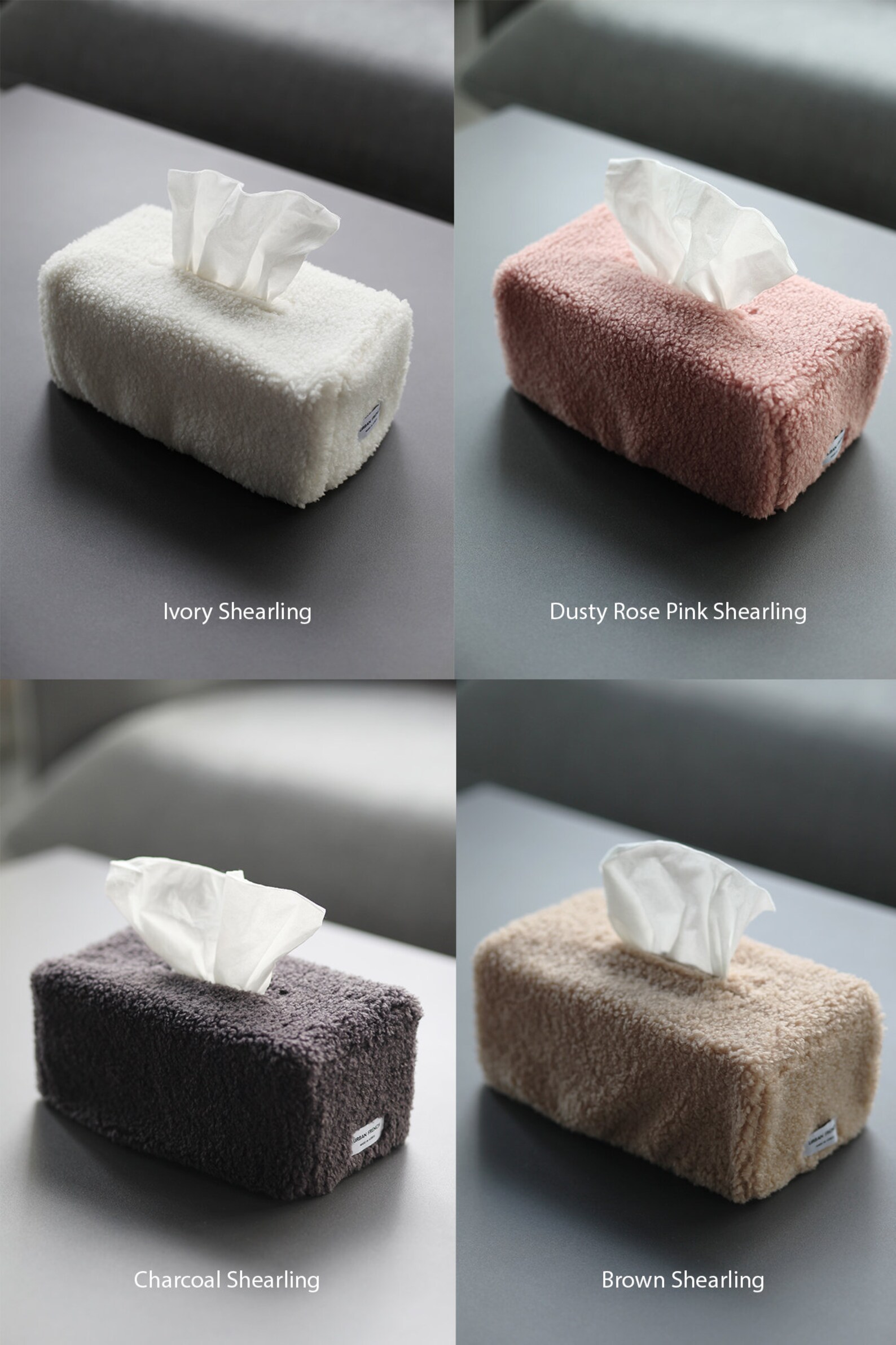 Urban French Tissue Box Cover. Cube and Rectangle Tissue Box Cover ...
