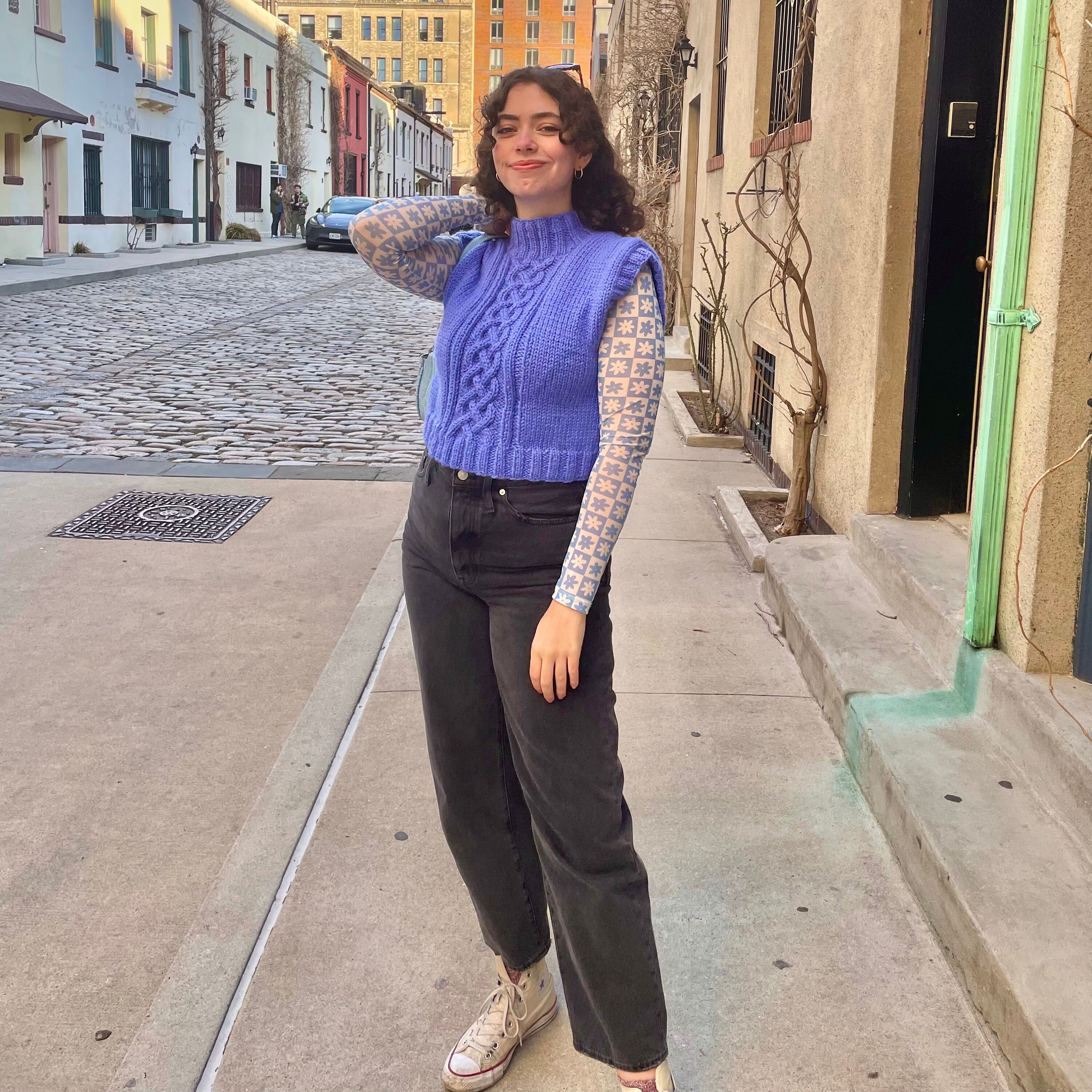 Magnolia Vest Cable Knitting Pattern - Etsy